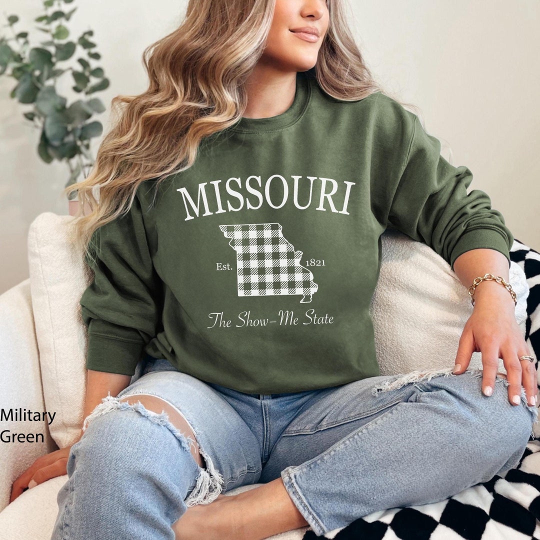 Custom Missouri Sweatshirt, Midwest Sweatshirt, Missouri Sweater ...
