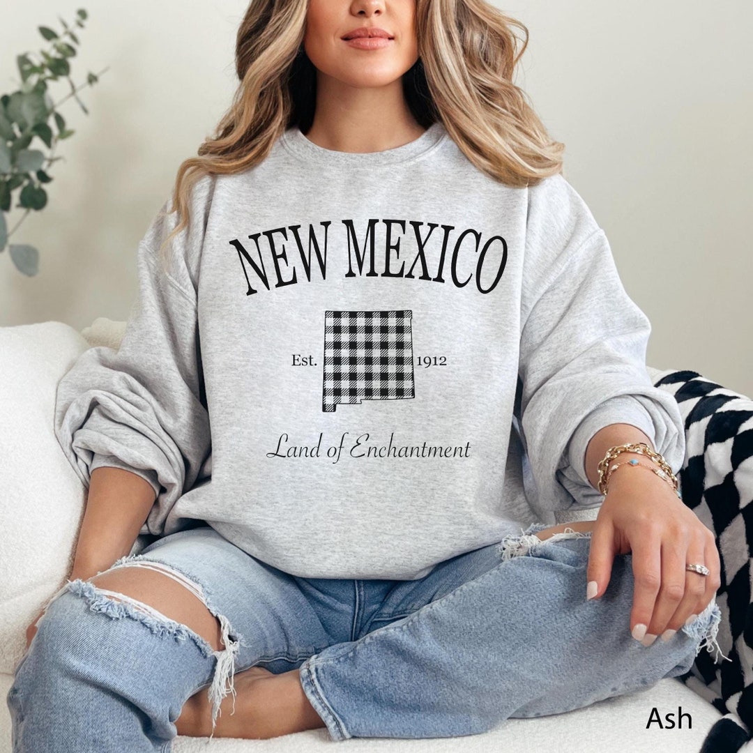 Custom New Mexico Sweatshirt, New Mexico Crewneck, New Mexico Gift ...