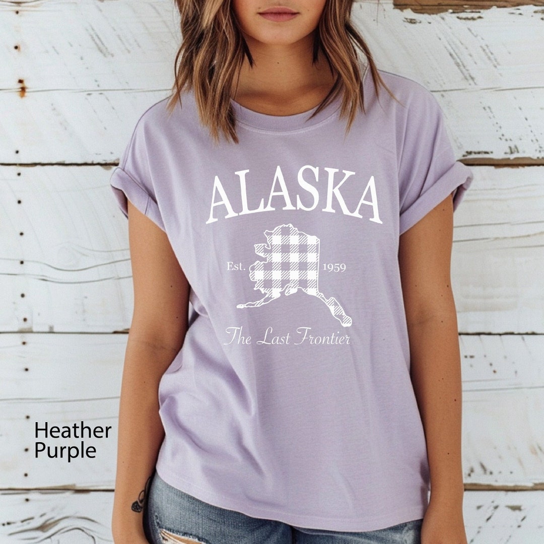 Custom Alaska Tshirt, Vacation Shirts, Road Trip Shirt, Traveler Gift ...