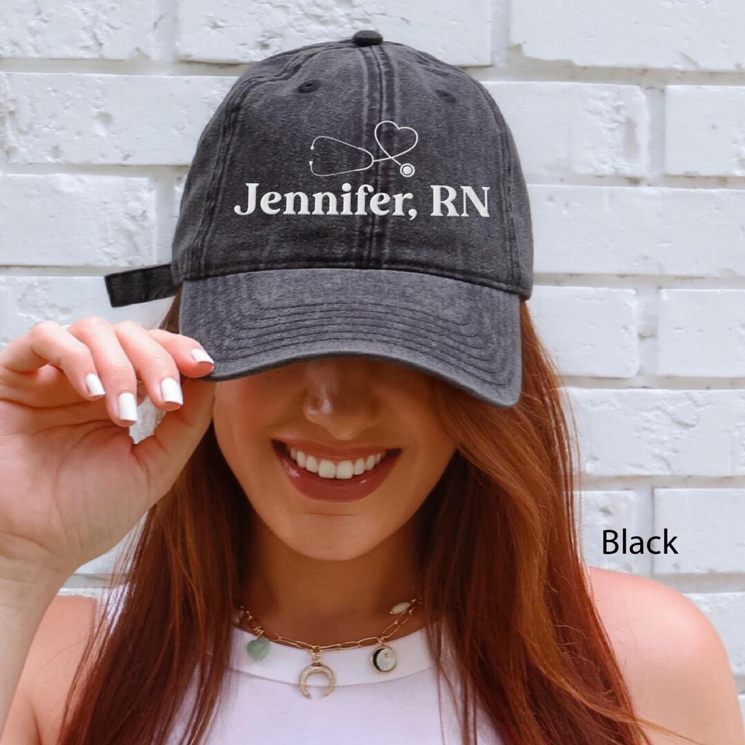 Embroidered Nurse Hat Nursing Student Cute Nurse Gift Nurse Graduation ...