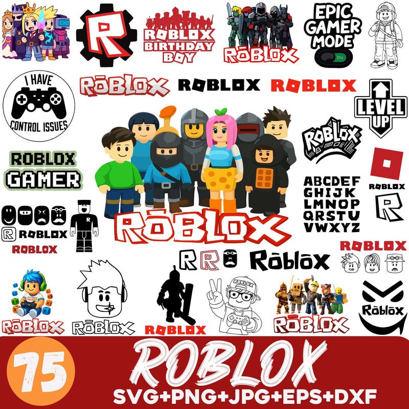 Roblox Papercraft Paper - Etsy