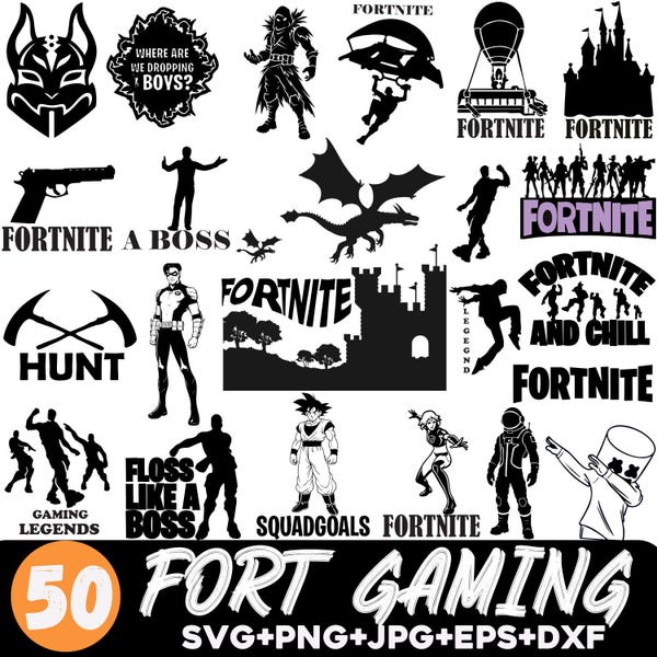 Fortnight Svg - Etsy