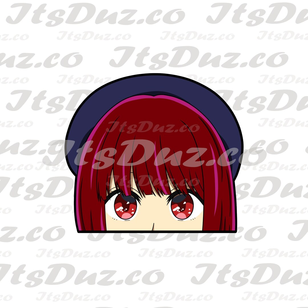 Child Prodigy Peeker Sticker – Anime Vinyl Decal - Etsy