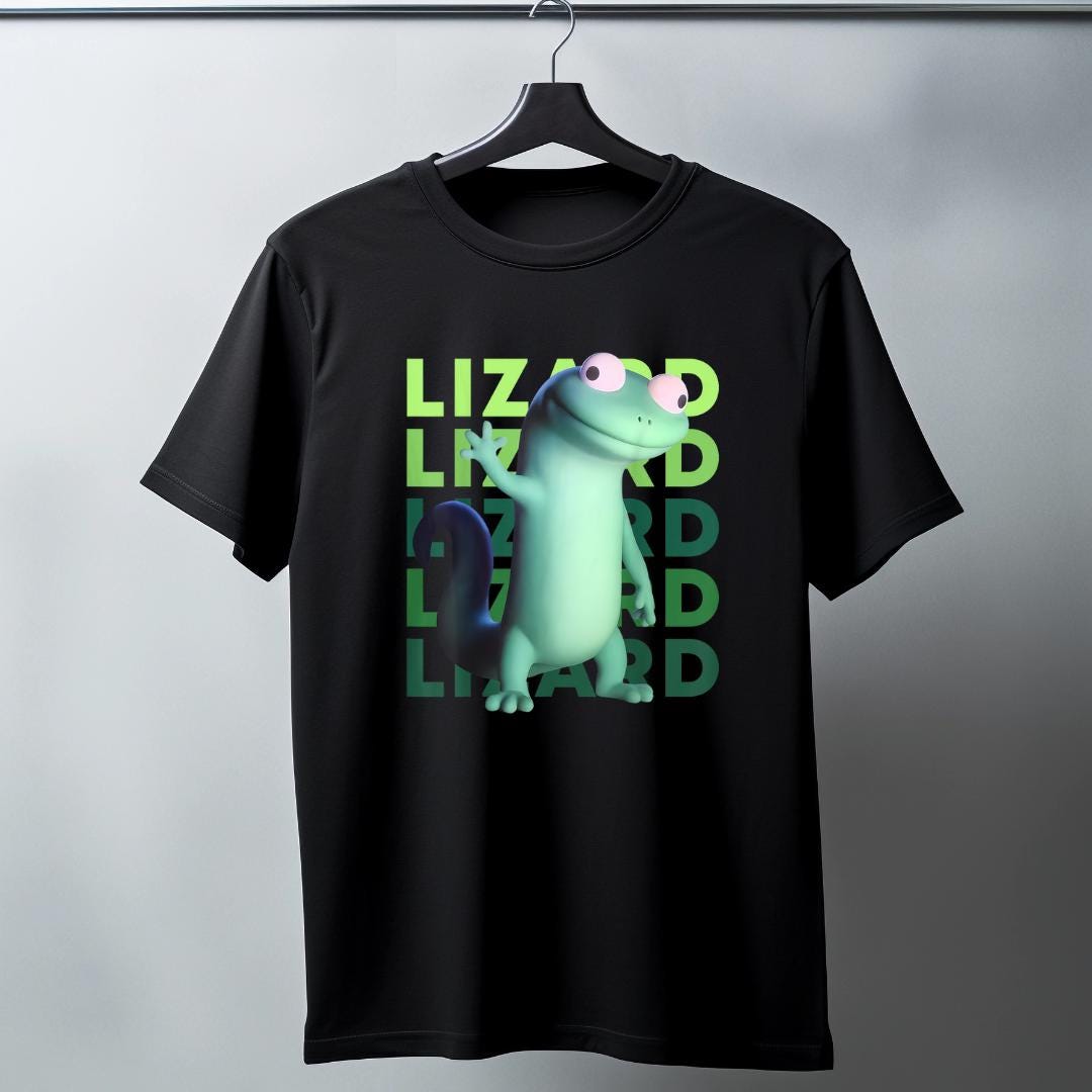 Funny Weirdcore Animal Women Men Lizard Lizard Lizard Meme Png,lizard ...