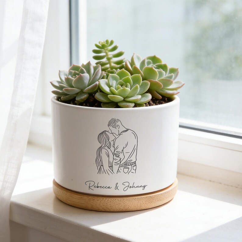 Personalized Couple Gift With Names, Romantic Custom Keepsake for Him ...