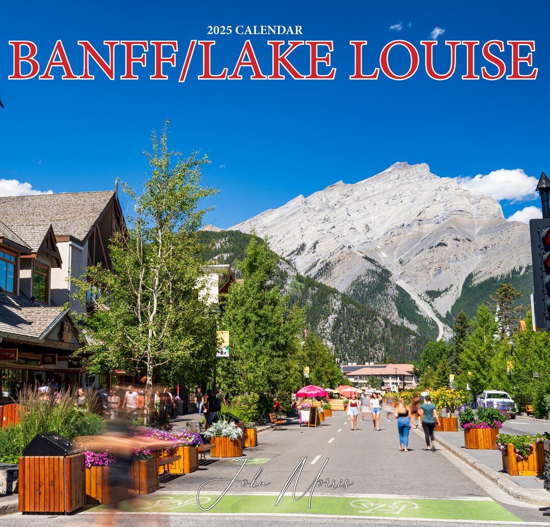 2025 Large Banff Lake Louise Wall Calendar, 12x11.5", Calendar, Albert ...