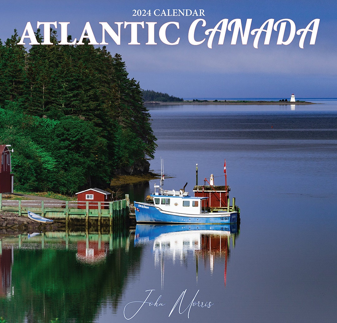2024 Large Atlantic Canada Wall Calendar, 12x11.5, Calendar, Nova ...