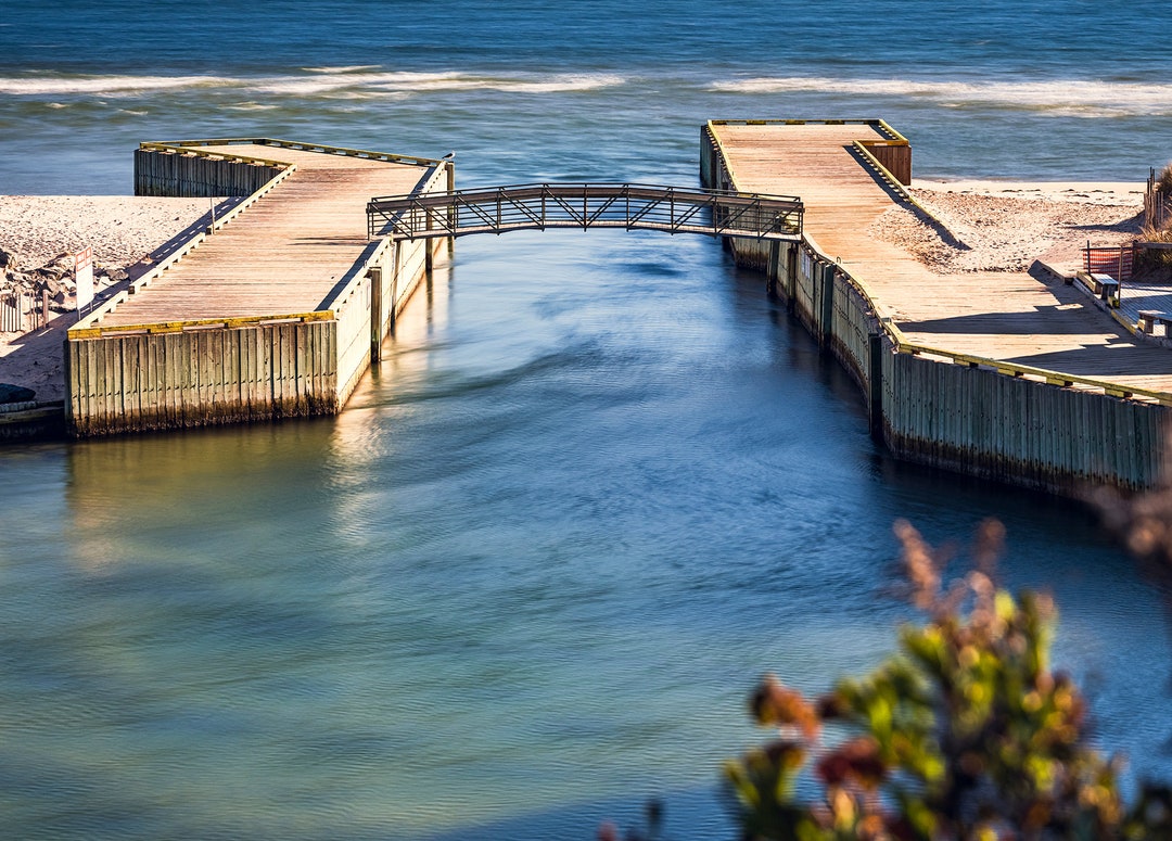 Prince Edward Island Basin Head Beach Wharf: Basin Head 13x19 Beach ...