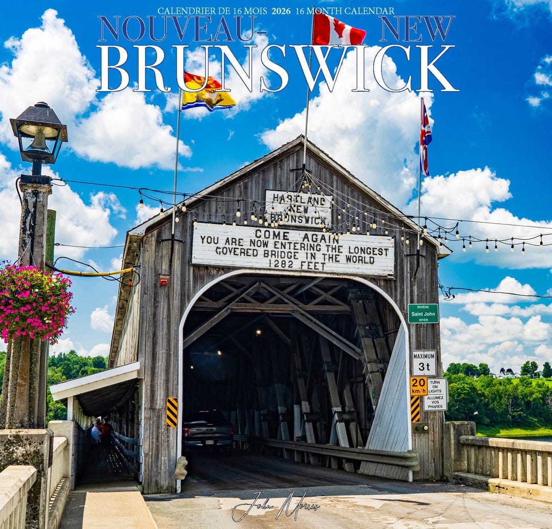 2026 Large New Brunswick Wall Calendar, 12x11.5" - Etsy