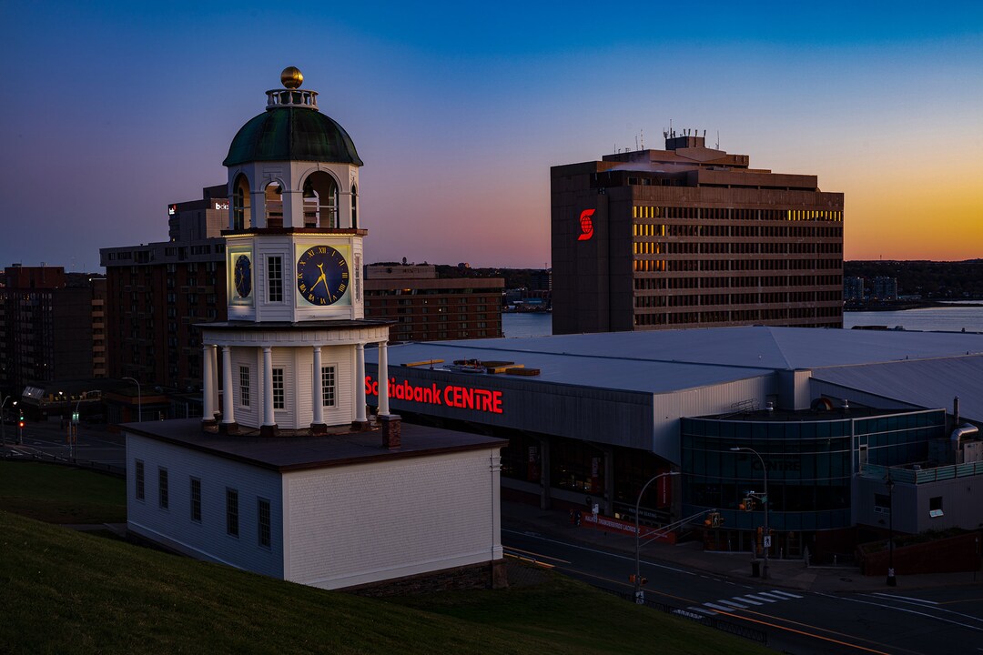 Halifax Town Clock Sunrise Print: Citadel Hill, Nova Scotia - Etsy