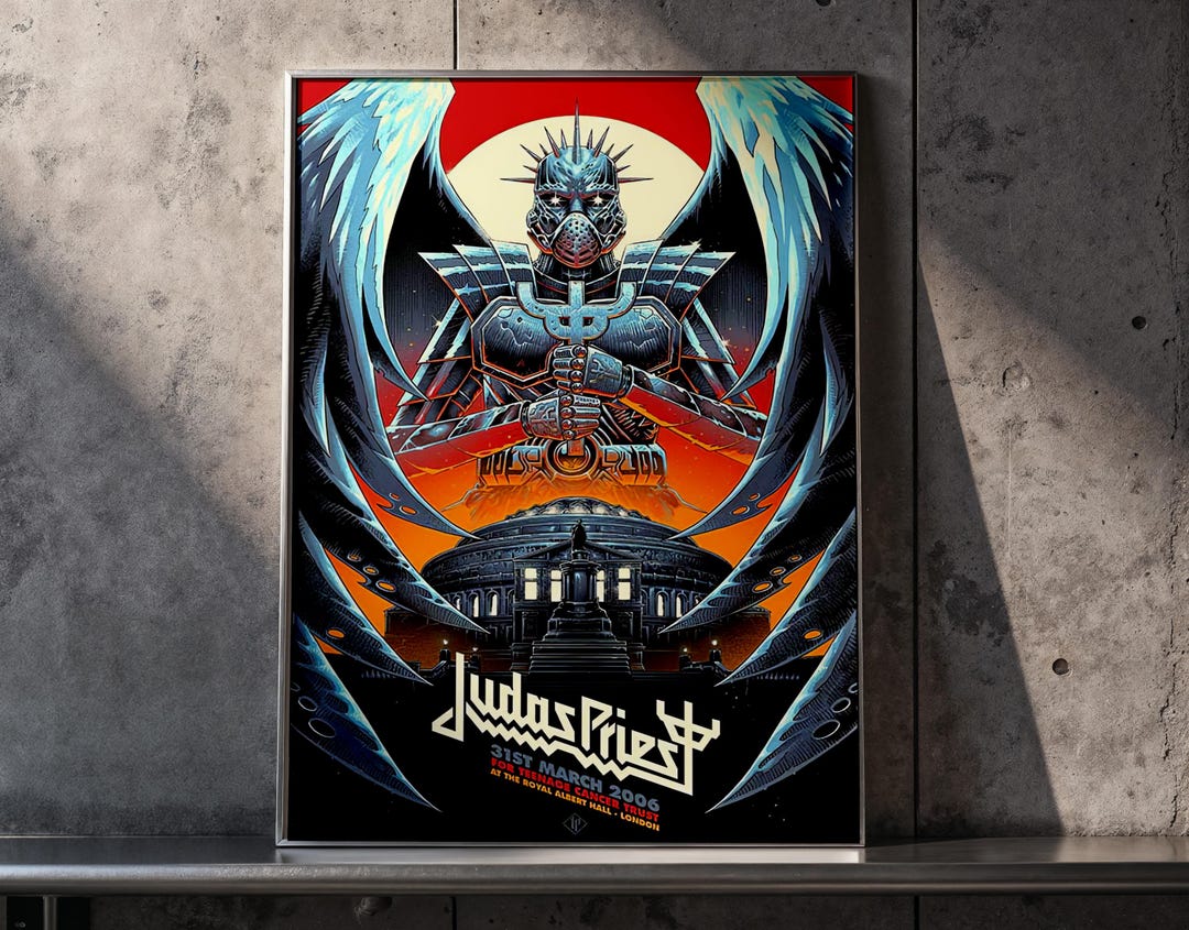 Judas Priest Poster - Teenage Cancer Trust 2006 Royal Albert Hall ...