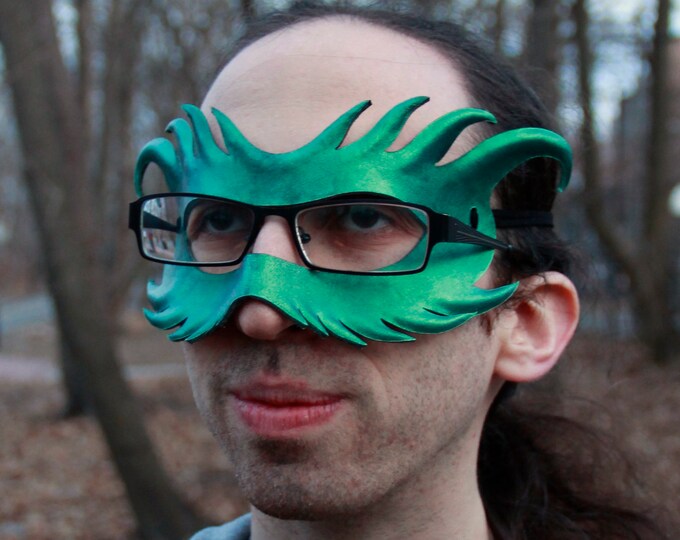 Swamp Creature Mask Glasses Compatible - Etsy