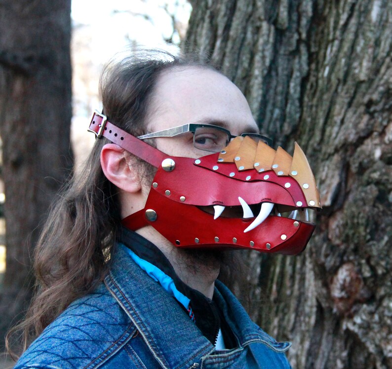 Dragon Muzzle Mask - Etsy