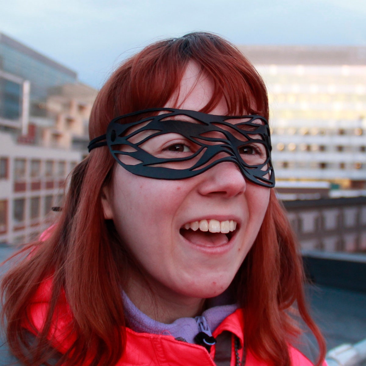 Tattered Fibers Mask - Etsy