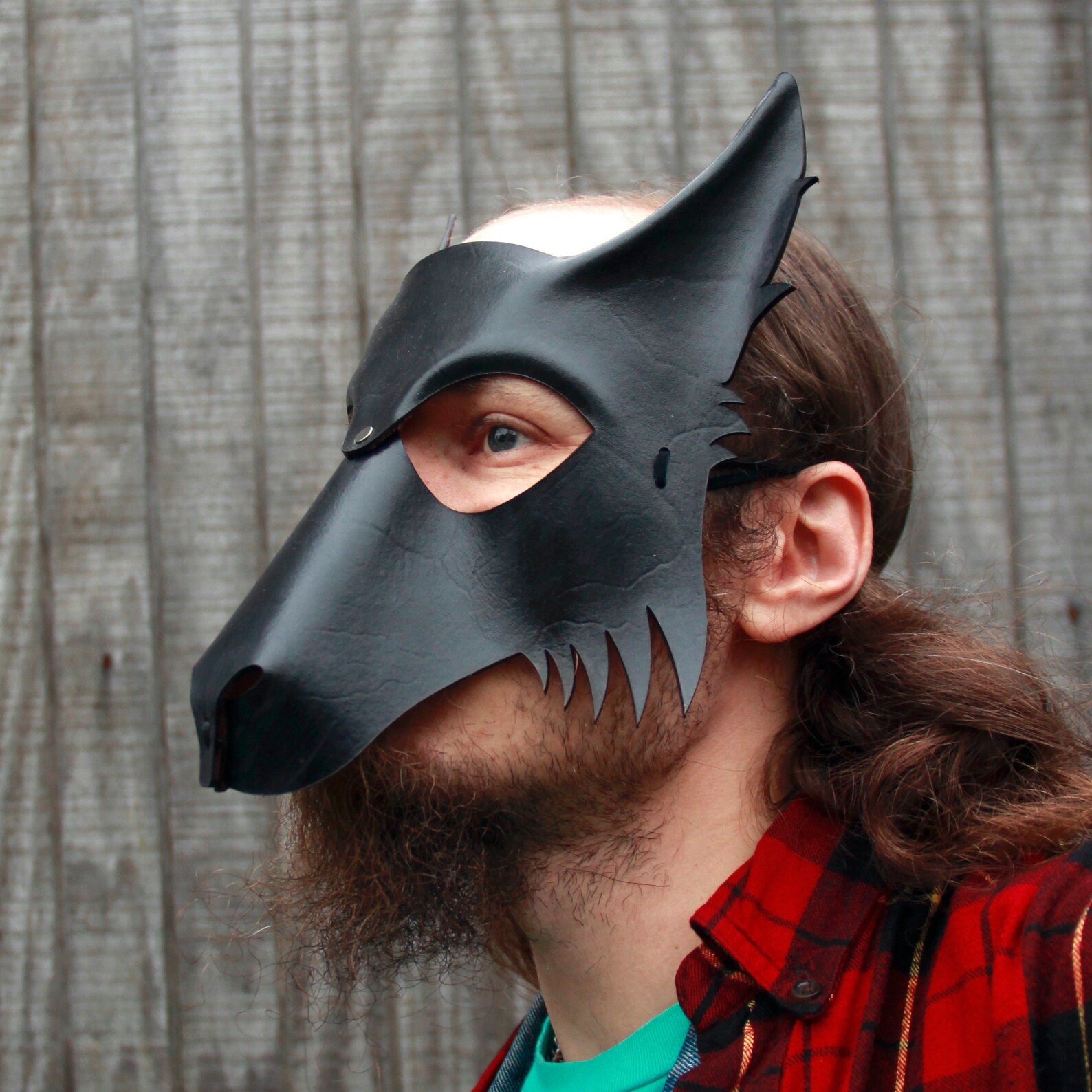 Wolf Mask - Etsy