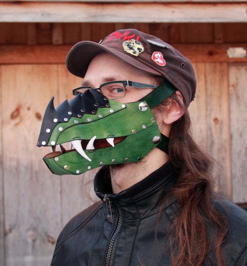 Dragon Muzzle Mask - Etsy