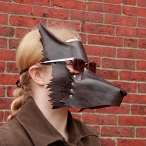 Wolf Snout Mask - Glasses Compatible - Etsy