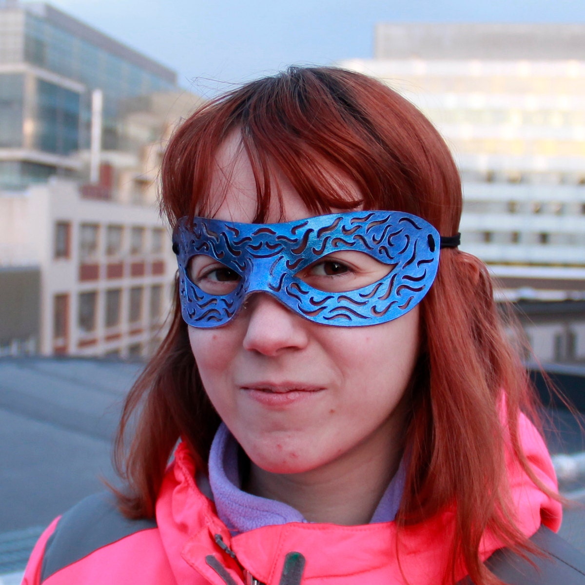 Swirling Wisps Mask - Etsy