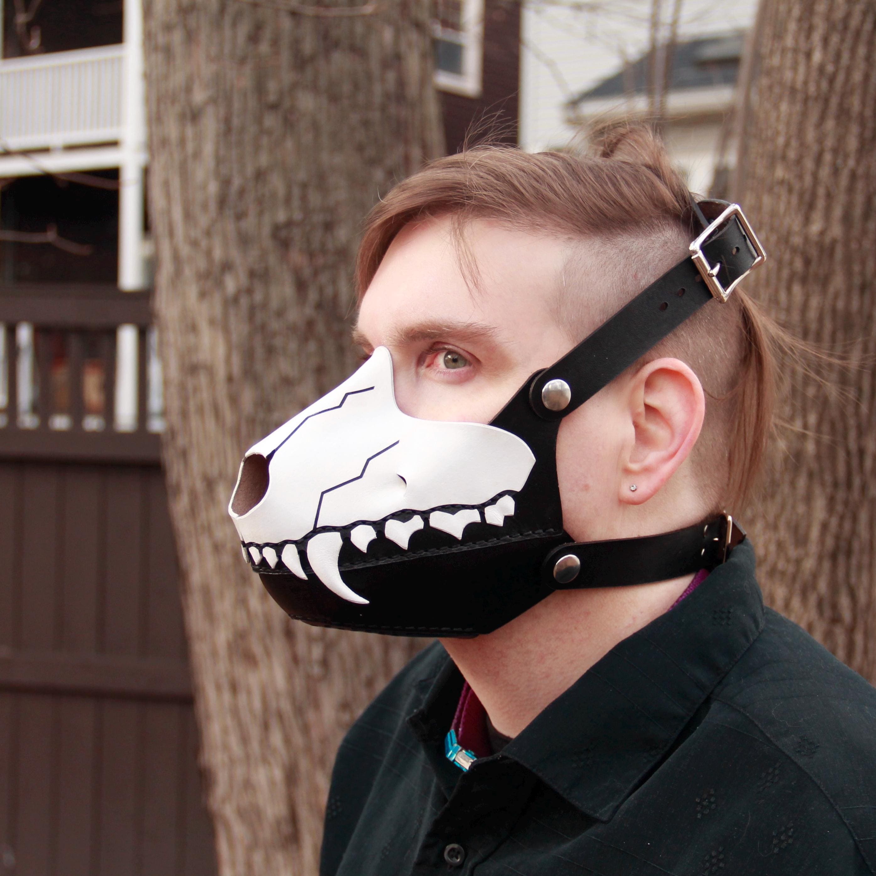 Wolf Skull Muzzle Mask - Etsy