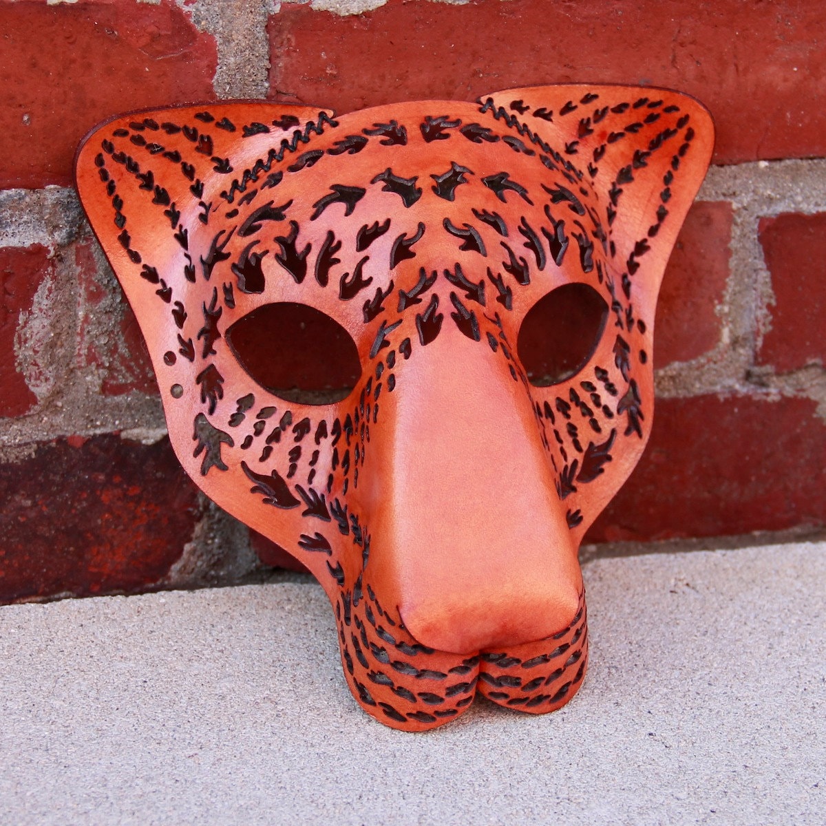 Fire Tiger Mask - Etsy
