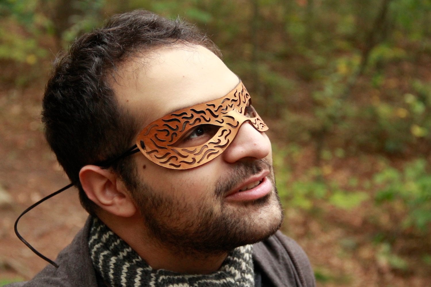 Swirling Wisps Mask - Etsy