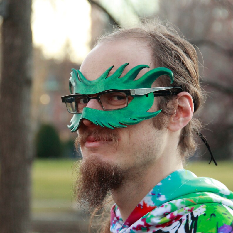 Swamp Creature Mask - Glasses Compatible - Etsy