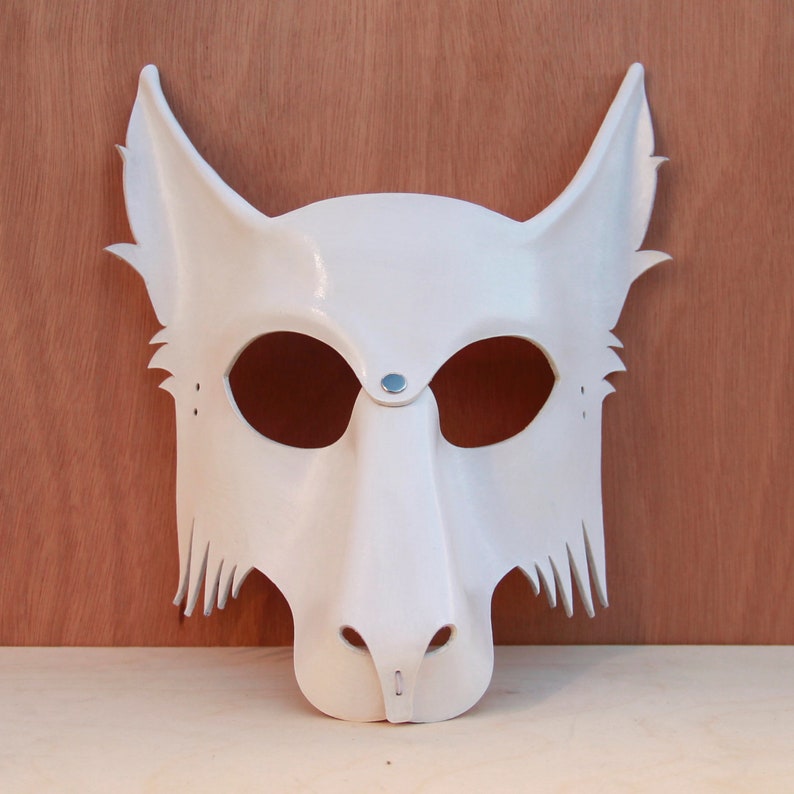 Wolf Mask - Etsy
