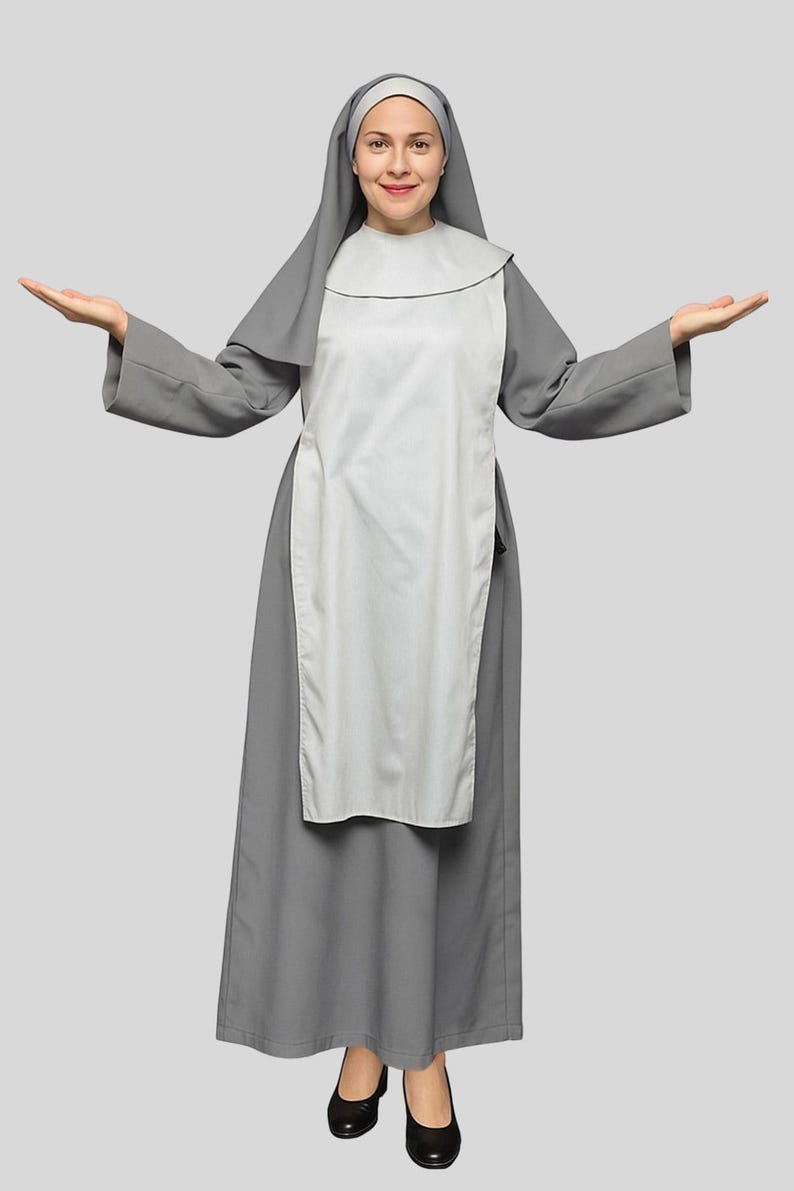 Classic Nun Habit for Women in Religious Wear - Etsy