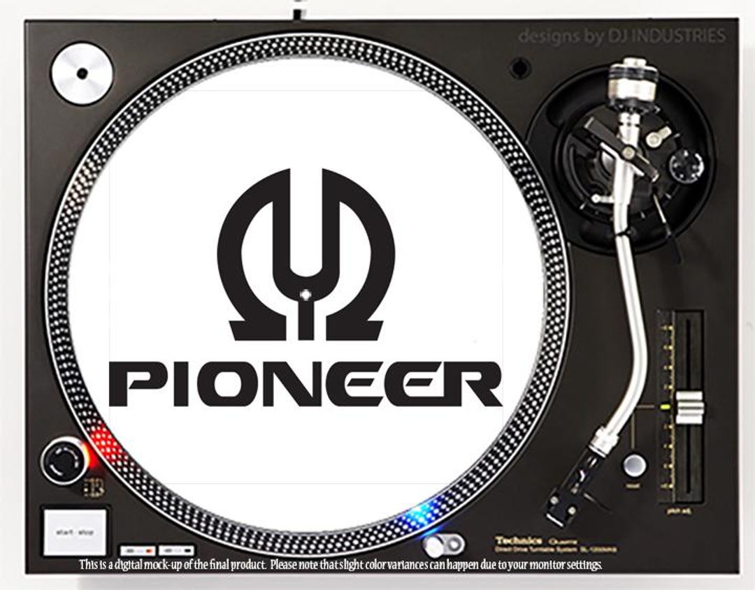 DJ Industries - Pioneer - DJ Slipmat LP Record Player Turntable - Etsy