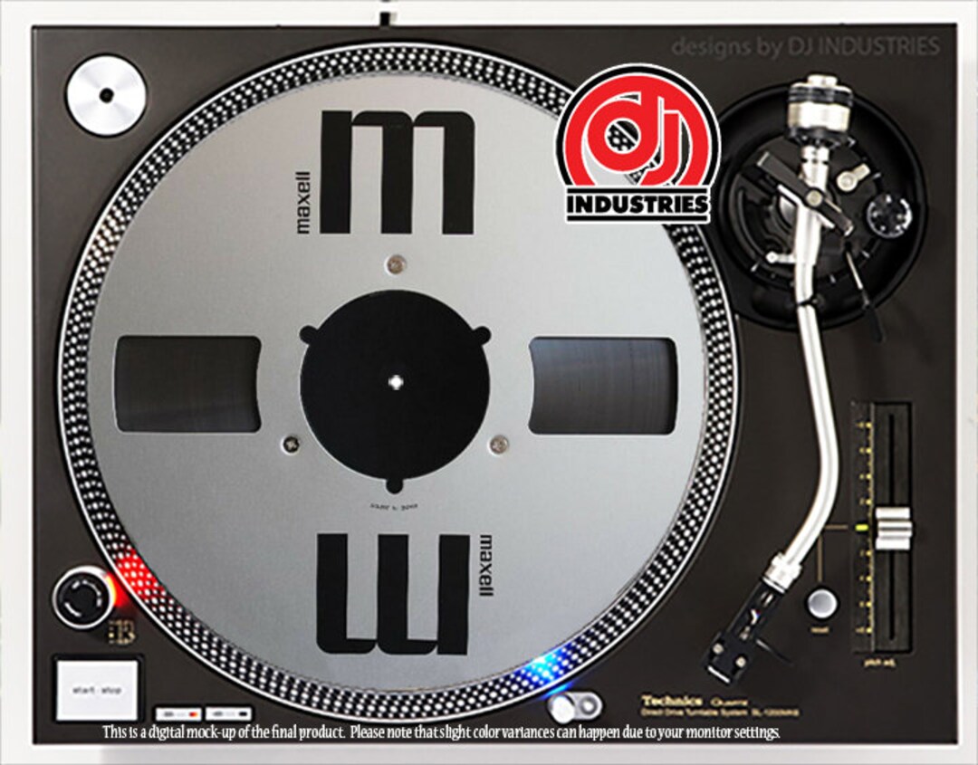 DJ Industries - Maxwell Reel to Reel - DJ Slipmat LP Record Player ...