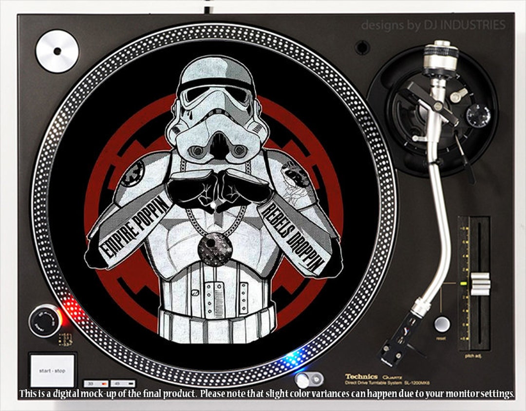 DJ Industries - Empire Poppin - DJ Slipmat LP Record Player Turntable ...