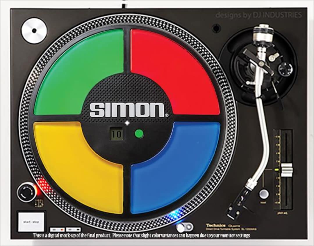 DJ Industries - Simon - DJ Slipmat LP Record Player Turntable - Etsy