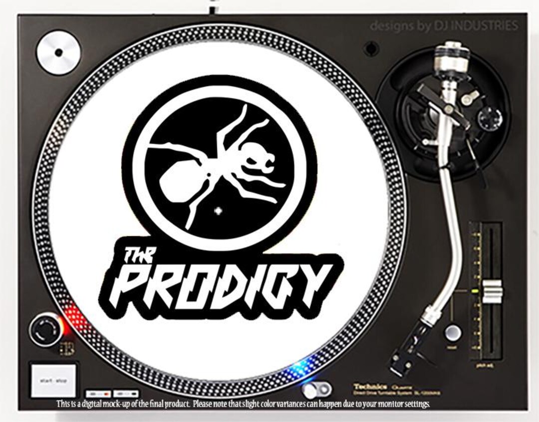 DJ Industries - the Prodigy - DJ Slipmat LP Record Player Turntable - Etsy