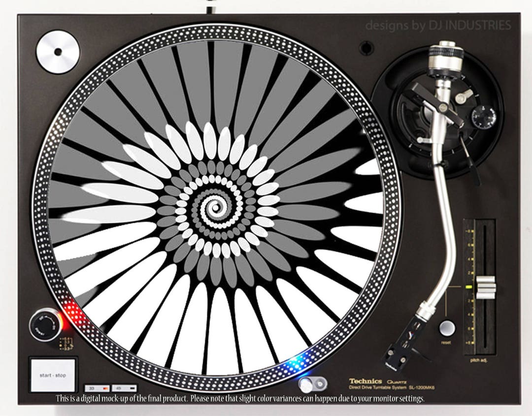 DJ Industries - Spin Cycle - DJ Slipmat - Etsy