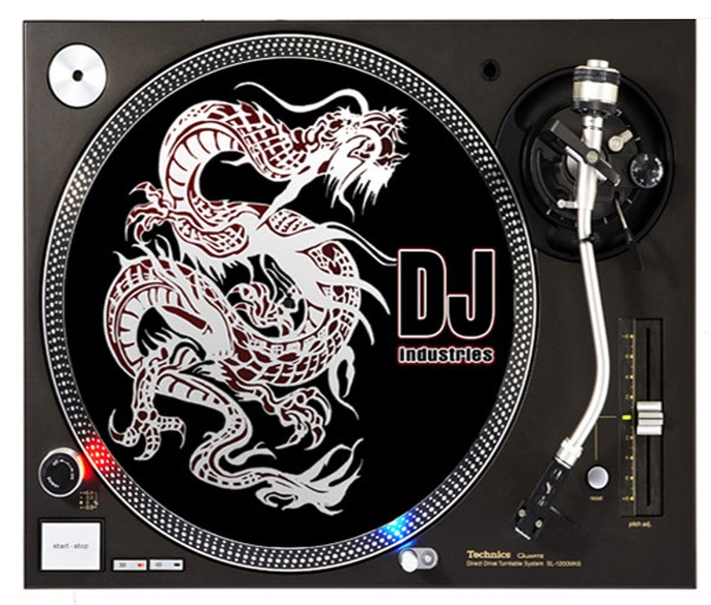 DJ Industries Tatsu Dragon DJ Slipmat - Etsy