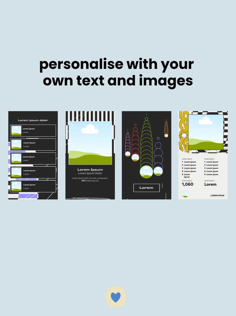 Spotify Wrapped 2025 Template | Instagram Tiktok End of Recap for Small ...