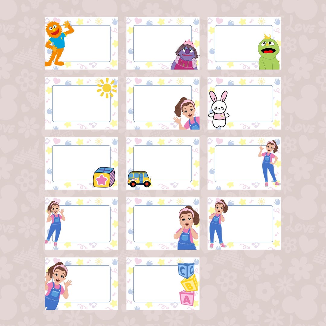 14 Editable Birthday Table Tents, Table Labels, Food Labels, Place Card ...