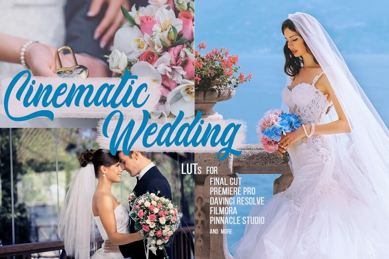 Cinematic Wedding Luts - Color Grading Filters - Etsy