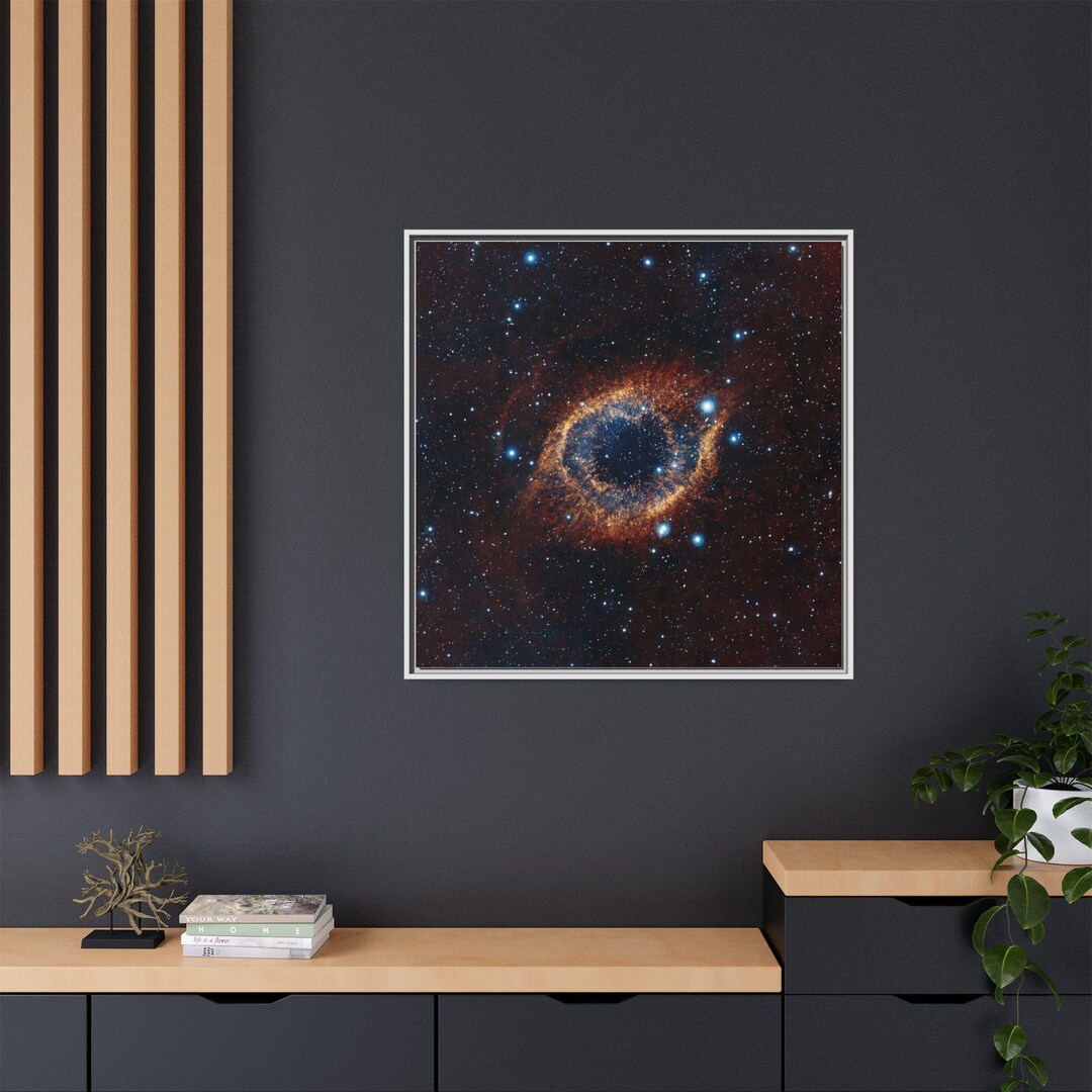 Helix Nebula Eye of God Space Wall Art Print Astronomy Poster Cosmic ...