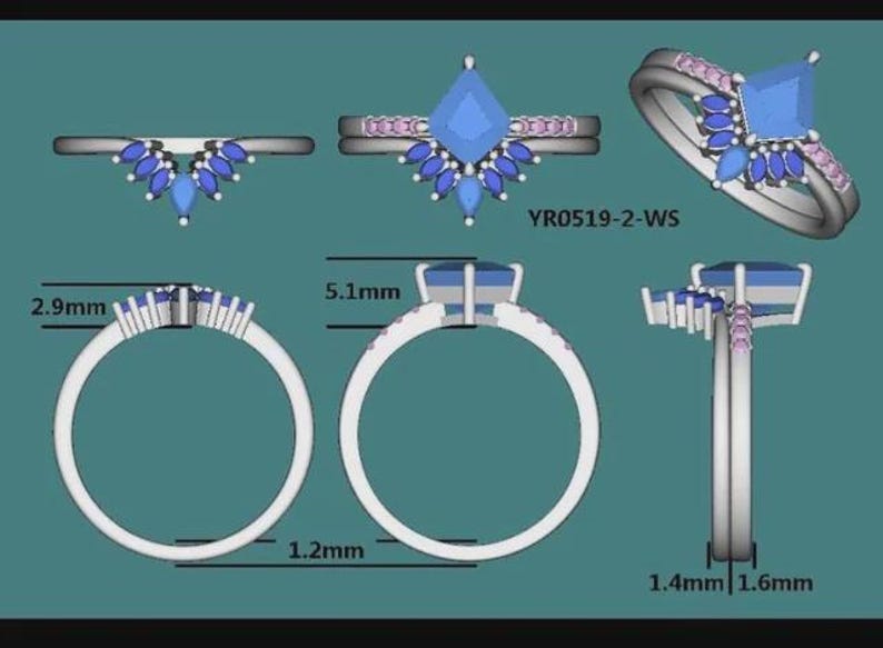 Custom CAD Design 3D Jewelry Models Professional CAD Rendering & 3D ...