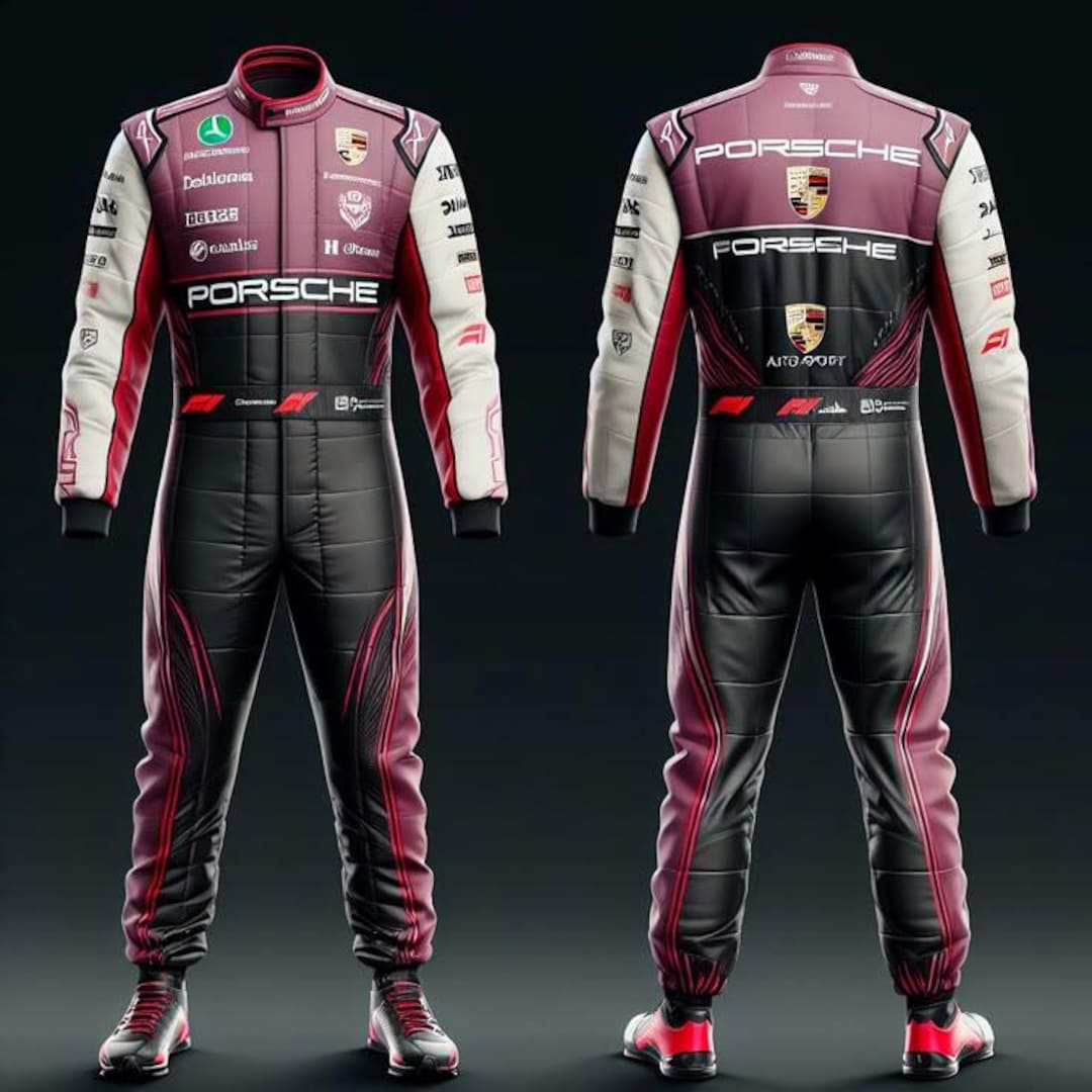 Go Karting Suit Porsche Suit F1 Racing Suits With Digital Sublimation ...