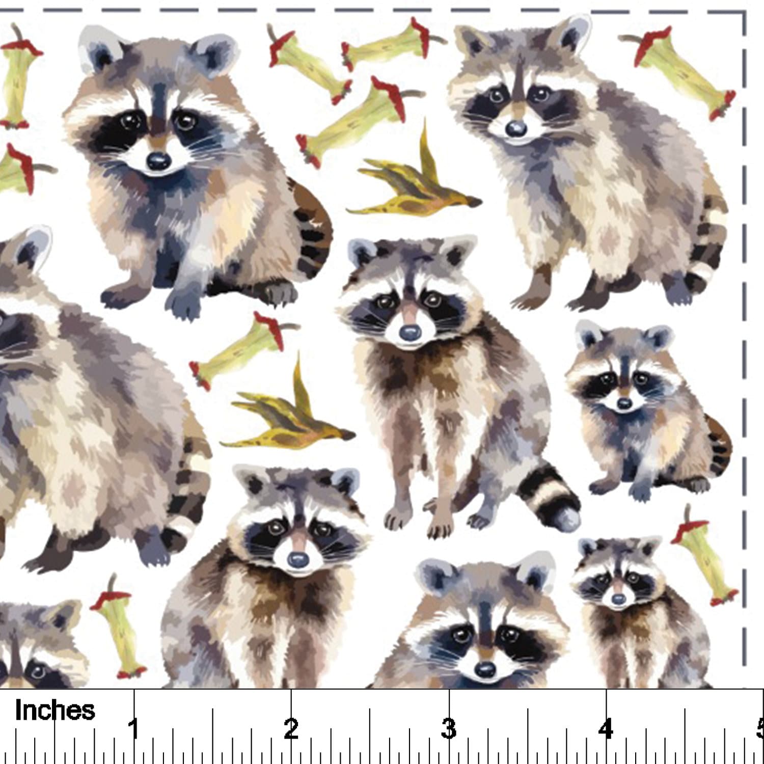Raccoons - Overglaze Decal Sheet - Etsy