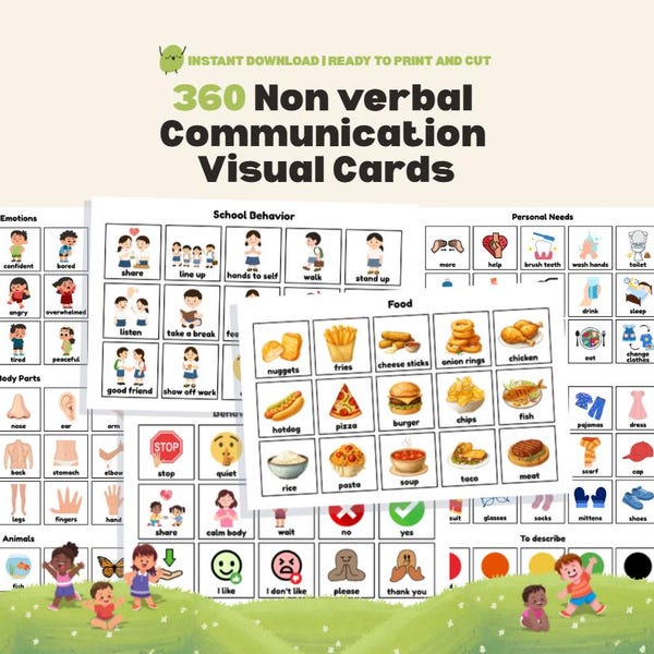 Food Pec Cards - Etsy