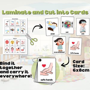 Basic Pecs Picture Communication Cards Autism Communication Nonverbal ...