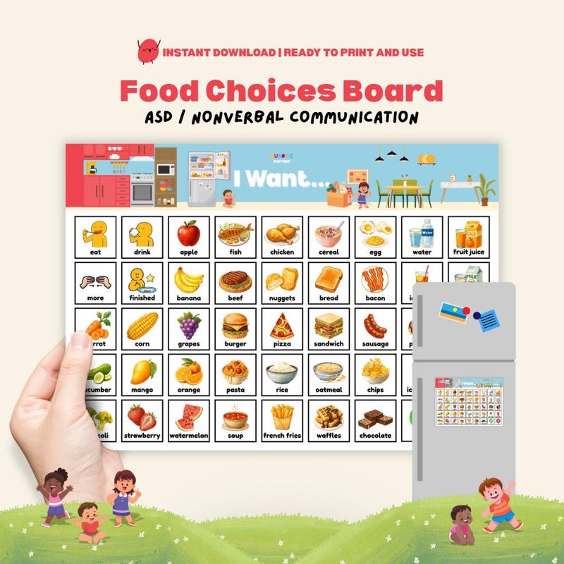 Food Pec Cards - Etsy
