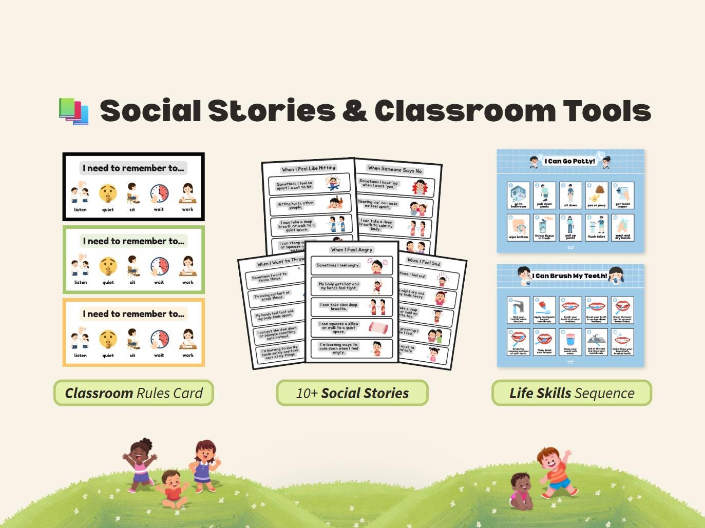 Autism Visual Support Bundle | Visual Schedules, PECS, Coping Skills ...