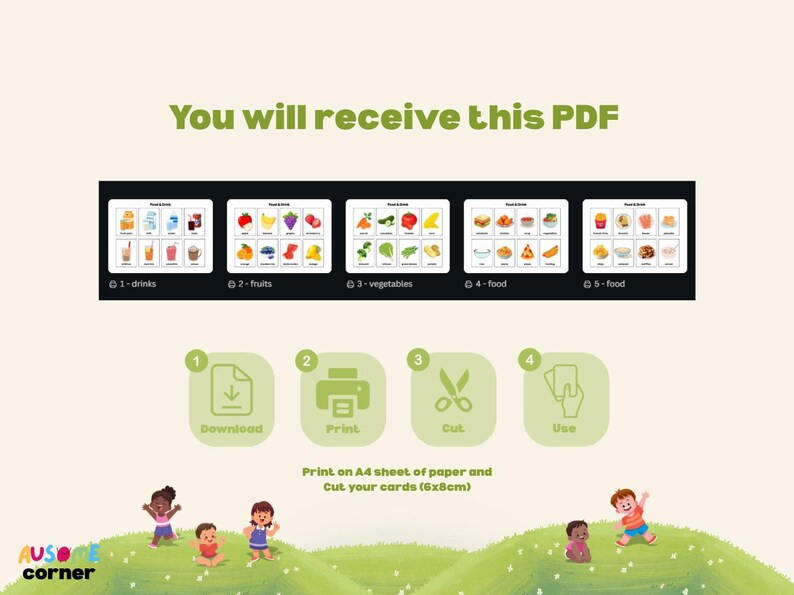 Food and Drink Communication Cards Autism Pecs Communication Icons ...