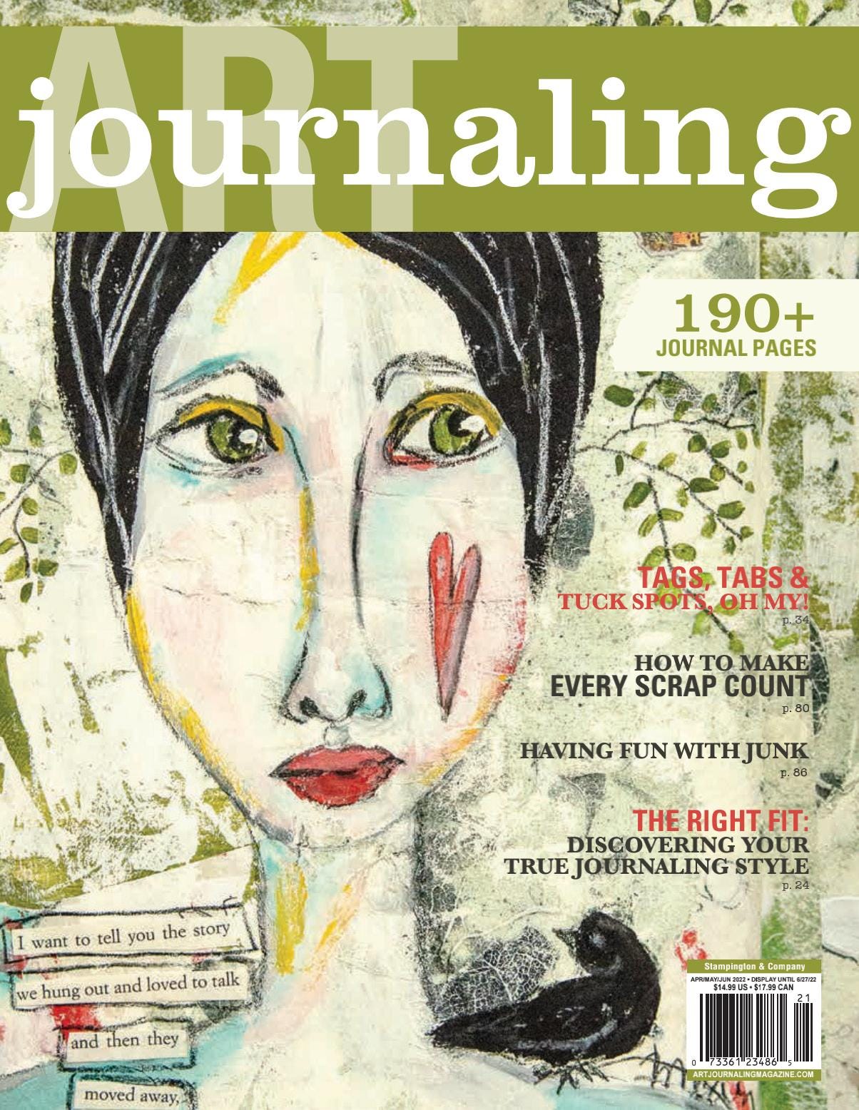 Art Journaling Magazine: Spring 2022 Issue (PDF Download) - Etsy