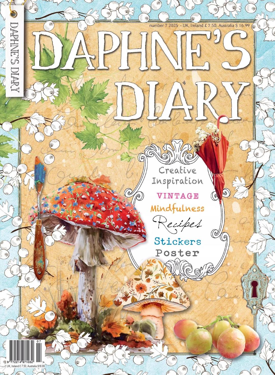Daphnes Diary Issue 7, 2025 English Edition: PDF Download - Etsy