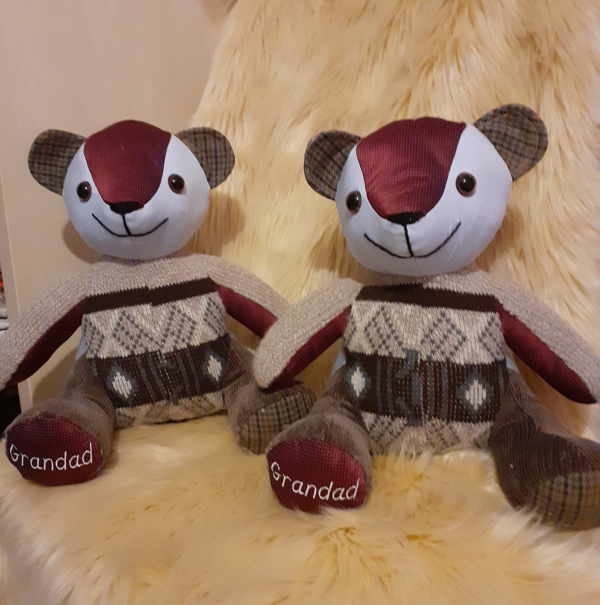 Memory Bear Keepsake Bereavement Bear Personalised UK - Etsy UK